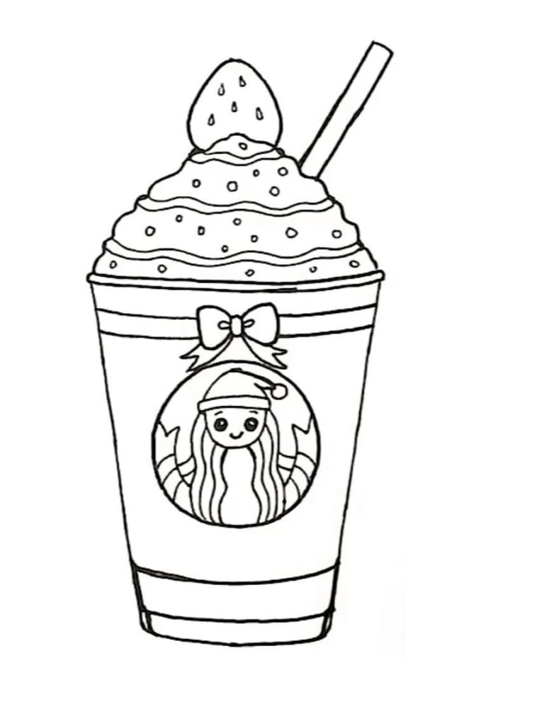 Starbucks Coloring Pages