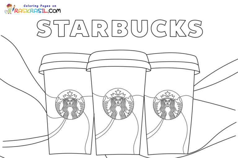 Starbucks Coloring Pages