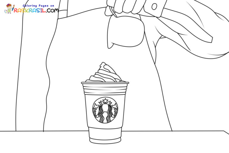 Starbucks Coloring Pages