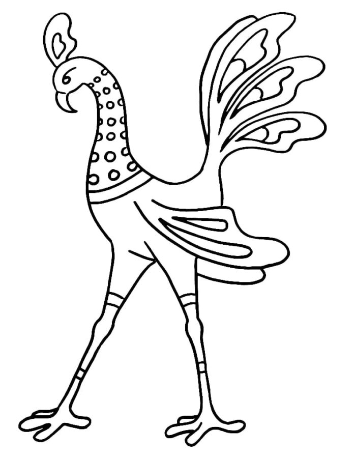 Alebrijes Coloring Pages