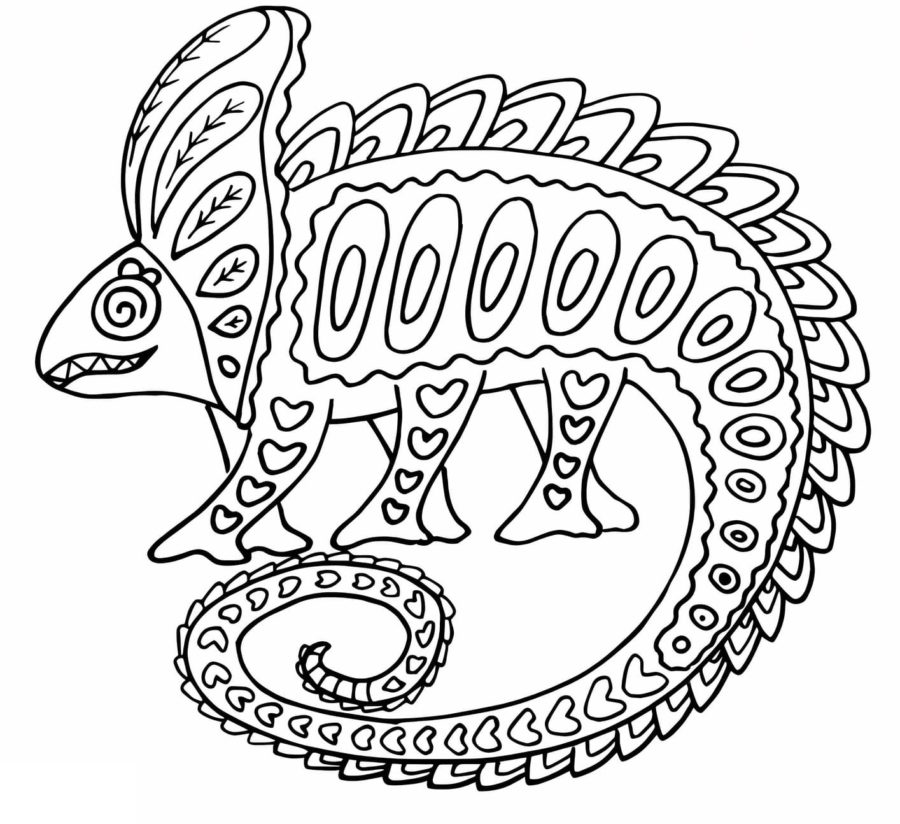 Alebrijes Coloring Pages