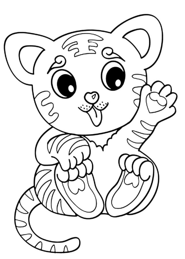 Cute Animals Coloring Pages