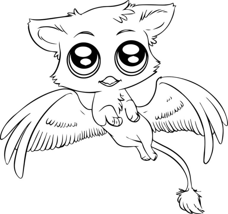 Cute Animals Coloring Pages