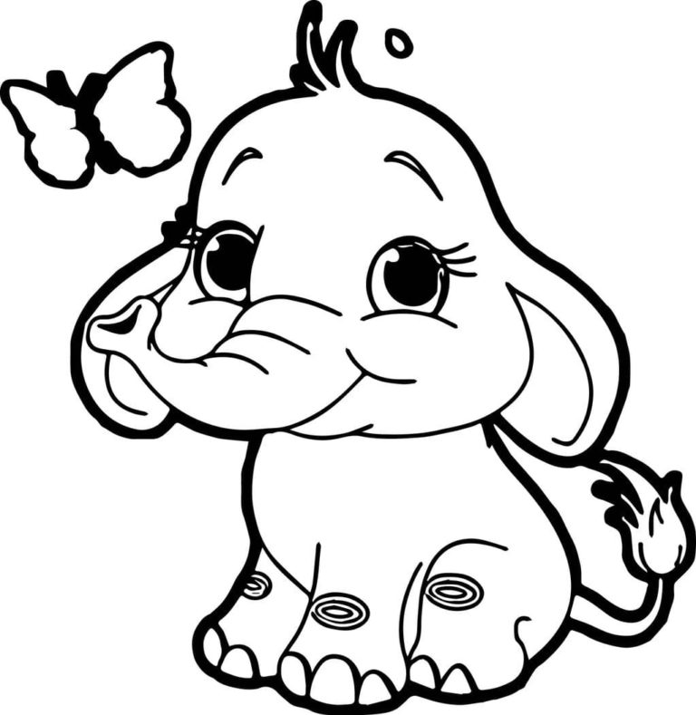 Cute Animals Coloring Pages