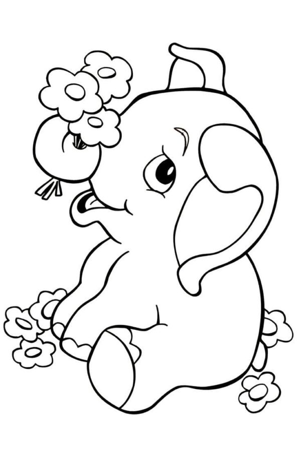 Coloriage Animaux Mignon à imprimer