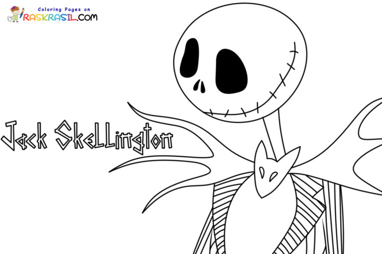 Jack Skellington Coloring Pages