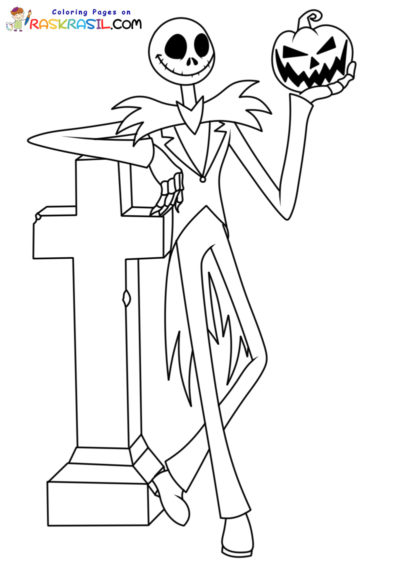 Jack Skellington Coloring Pages