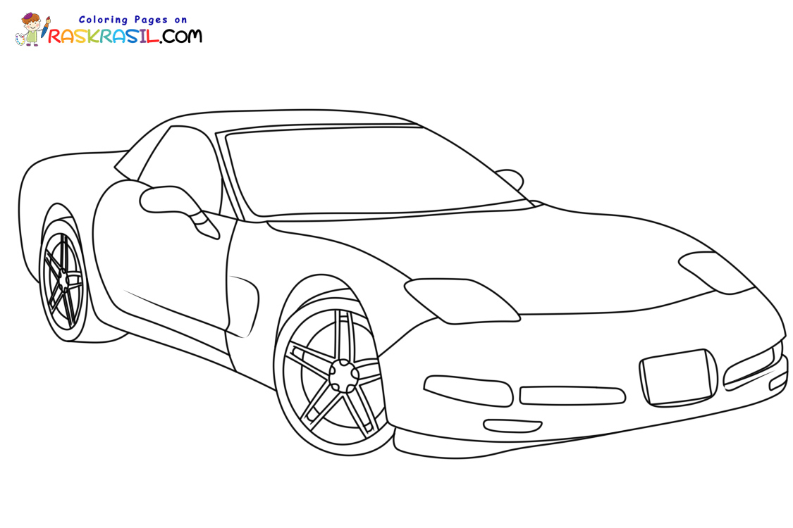 Corvette Coloring Pages