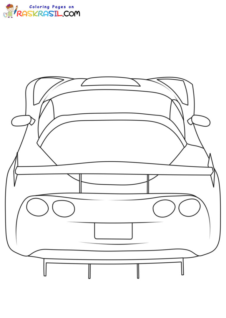 Corvette Coloring Pages