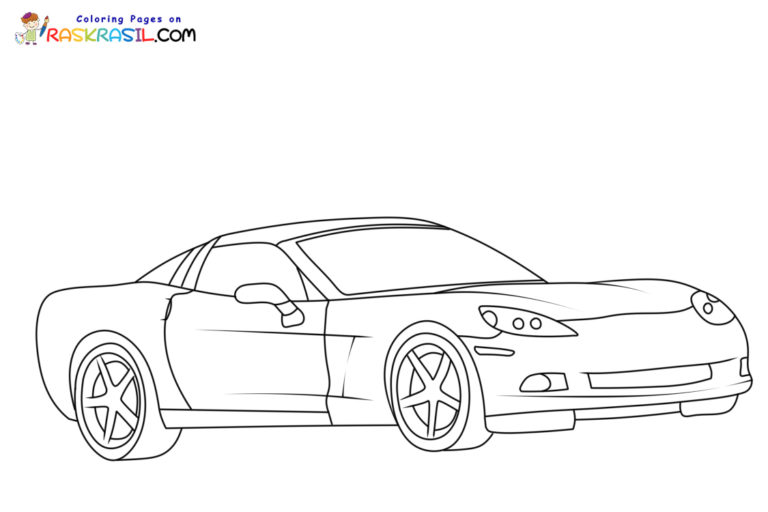 Corvette Coloring Pages