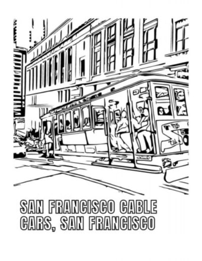 San Francisco Coloring Pages