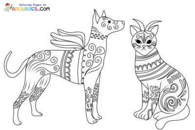 Alebrijes Coloring Pages