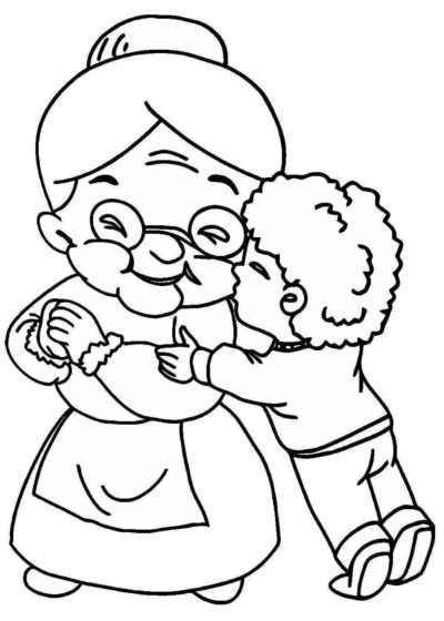 Grandparents Day Coloring Pages