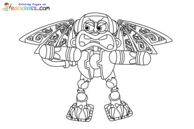 Wubbox Coloring Pages