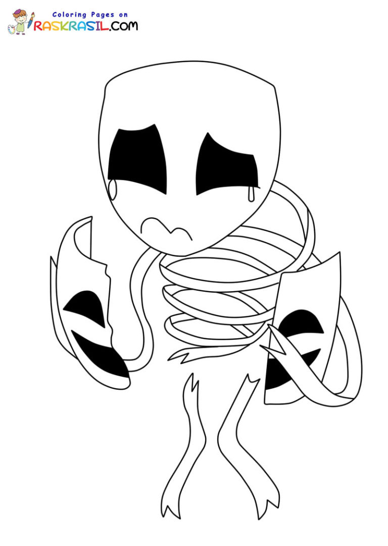 Gangle Coloring Pages