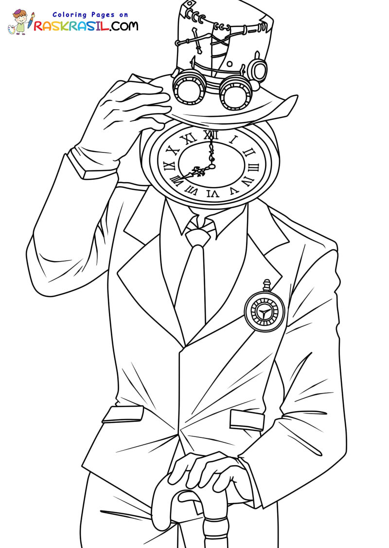 Desenhos de Skibidi Multiverse para Colorir