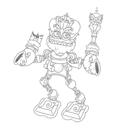 Wubbox Coloring Pages