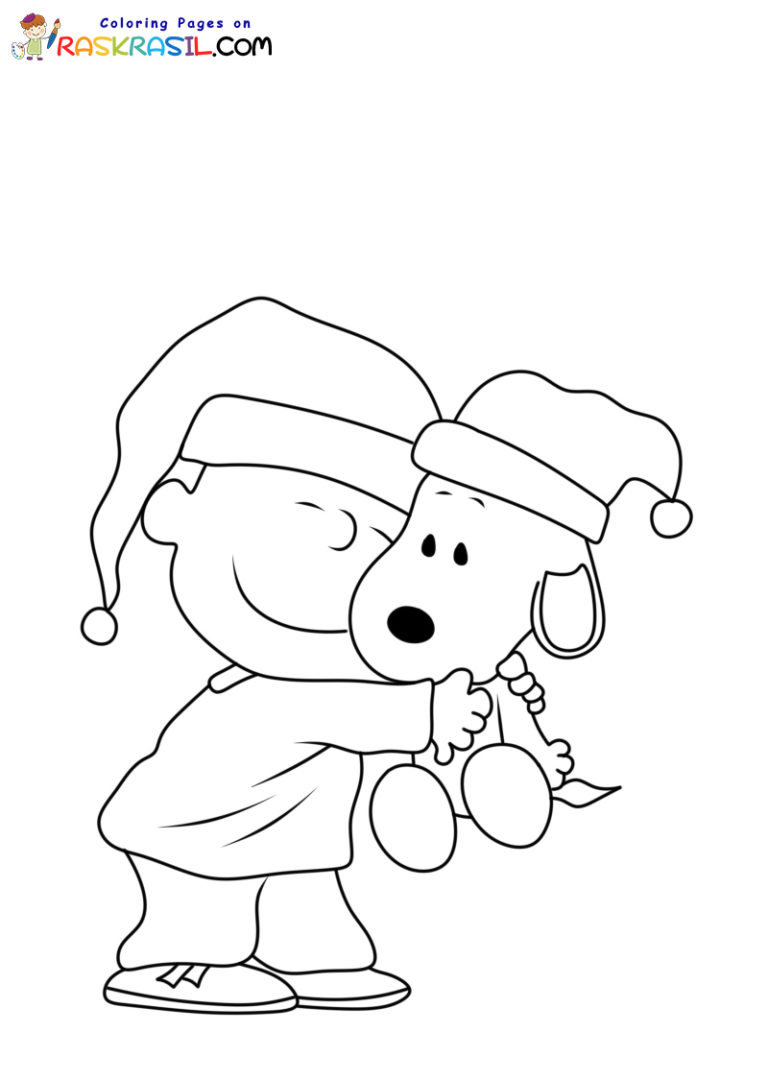Charlie Brown Christmas Coloring pages