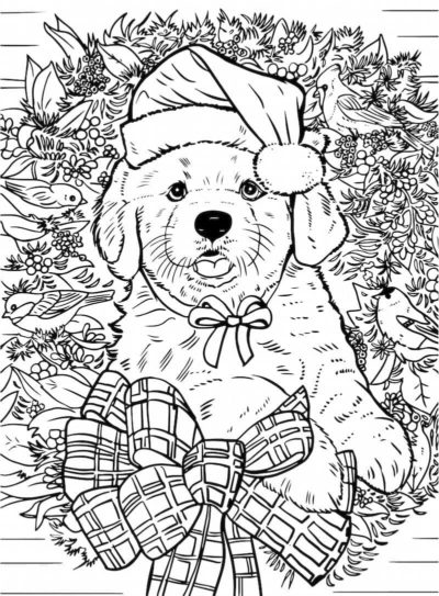 Cute Christmas Coloring Pages