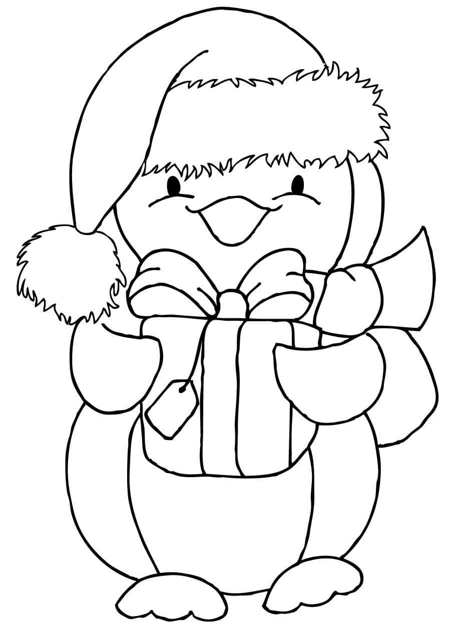 Cute Christmas Coloring Pages