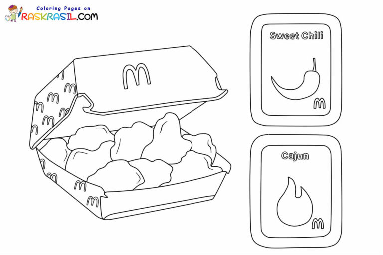 McDonalds Coloring Pages