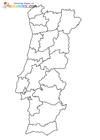 Desenhos de Portugal para Colorir