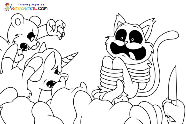 Disegni di Smiling Critters da Colorare