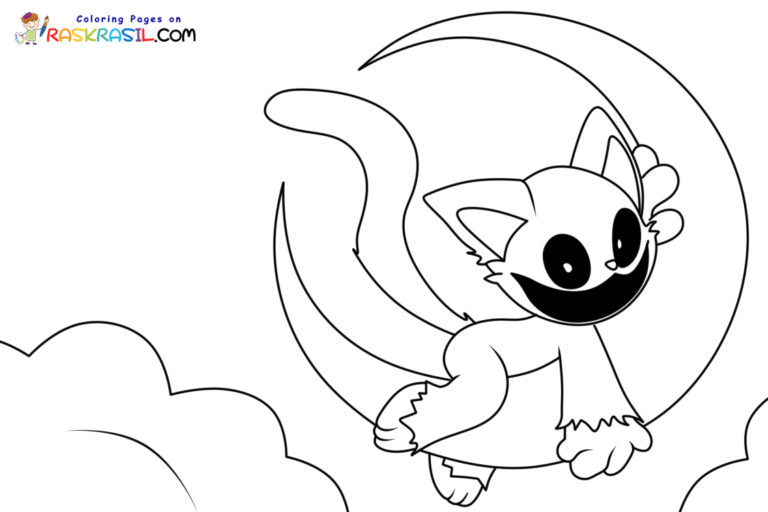 Smiling Critters Coloring Pages