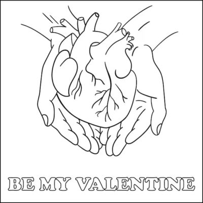 Be Mine Valentine Coloring Pages