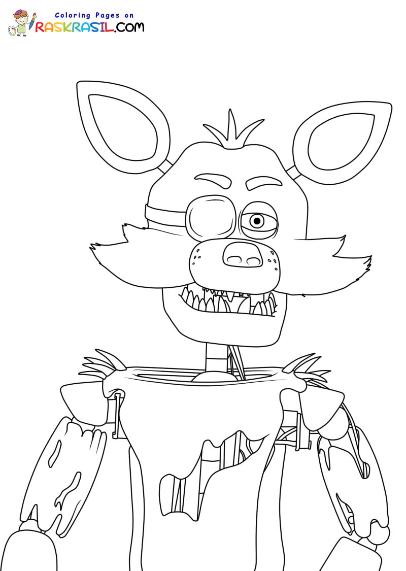 FNAF Movie Coloring Pages