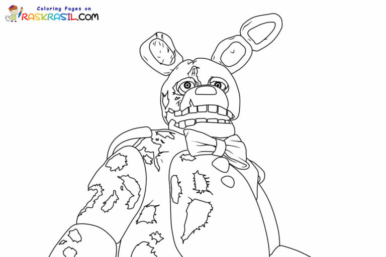 Five Nights At Freddy's Ausmalbilder Zum Ausdrucken