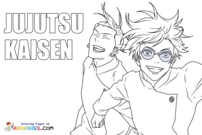 Jujutsu Kaisen Coloring Pages