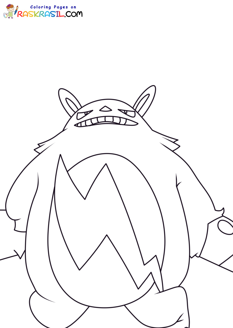 Palworld Coloring Pages