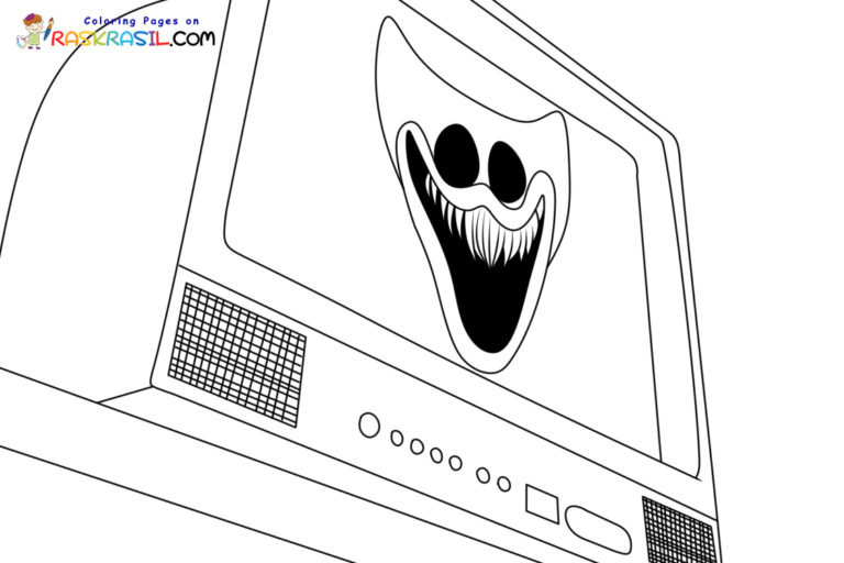 Poppy Playtime Chapter 3 Coloring Pages