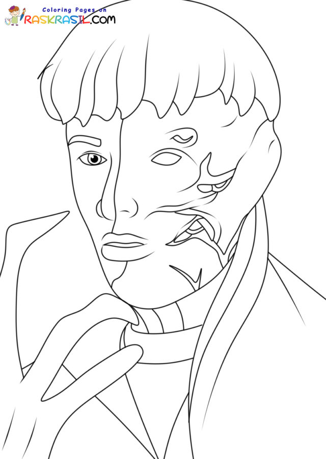 Stranger Things Season 5 Coloring Pages