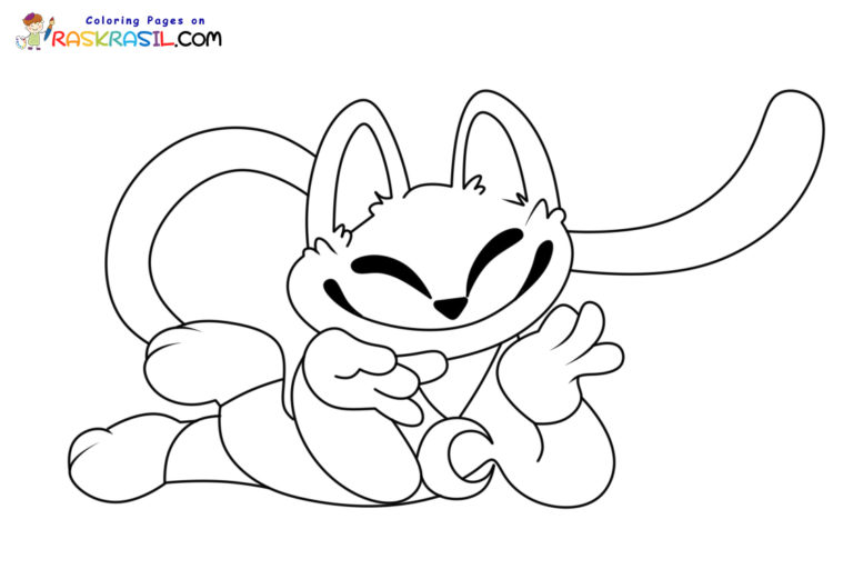 CatNap Coloring Pages