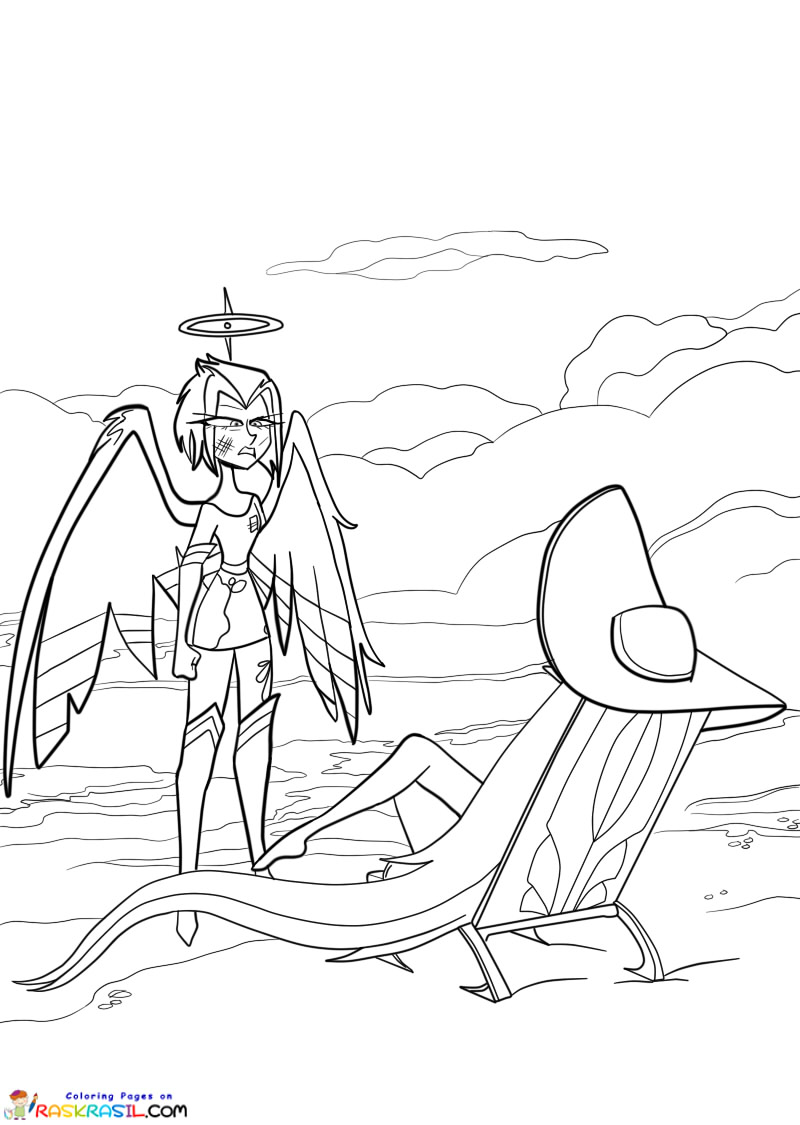 Hazbin Hotel Coloring Pages