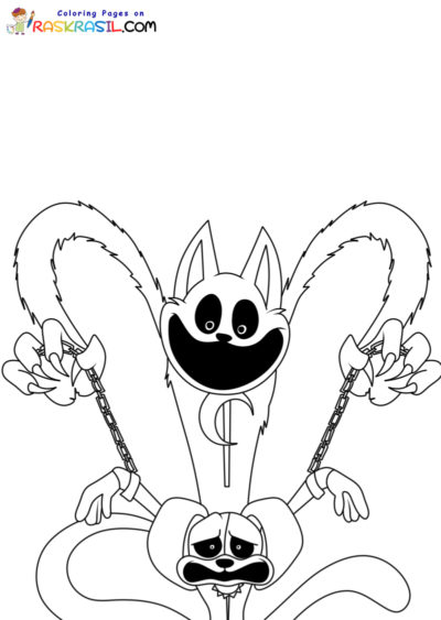 Poppy Playtime Chapter 3 Coloring Pages