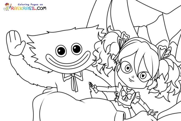 Ausmalbilder Poppy Playtime 3 | Malvorlagen zum Ausdrucken