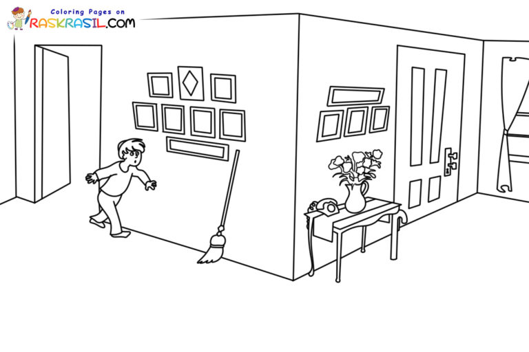 Wacky Wednesday Coloring Pages