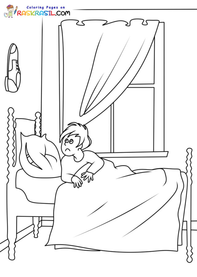 Wacky Wednesday Coloring Pages
