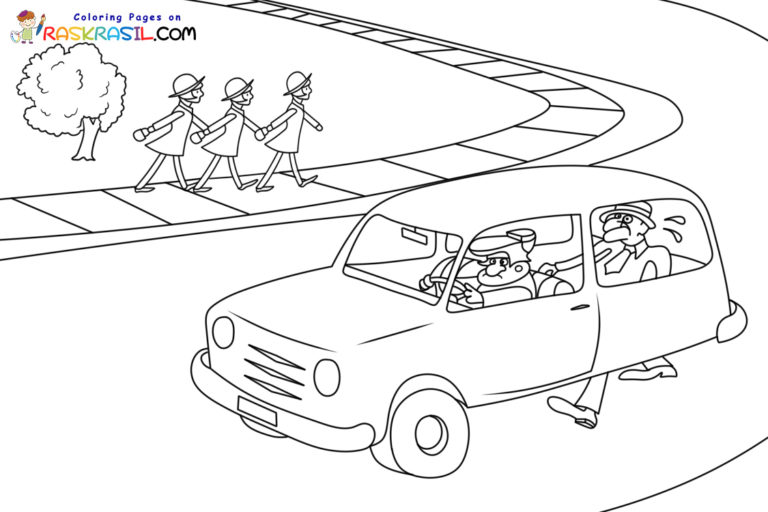 Wacky Wednesday Coloring Pages