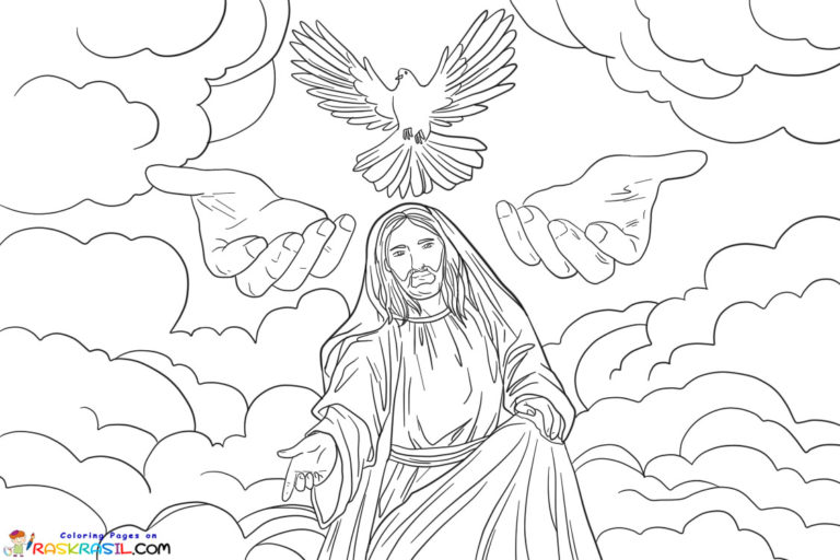 Resurrection Coloring Pages