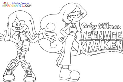 Ruby Gillman Coloring Pages