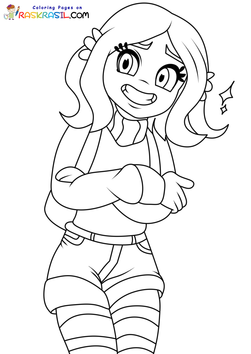 Ruby Gillman Coloring Pages