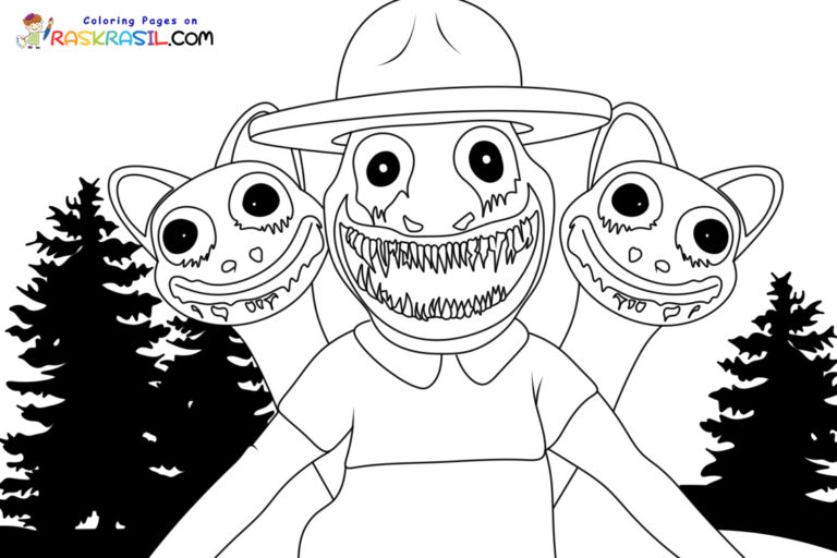 Zoonomaly Coloring Pages
