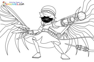 Murder Drones Coloring Pages