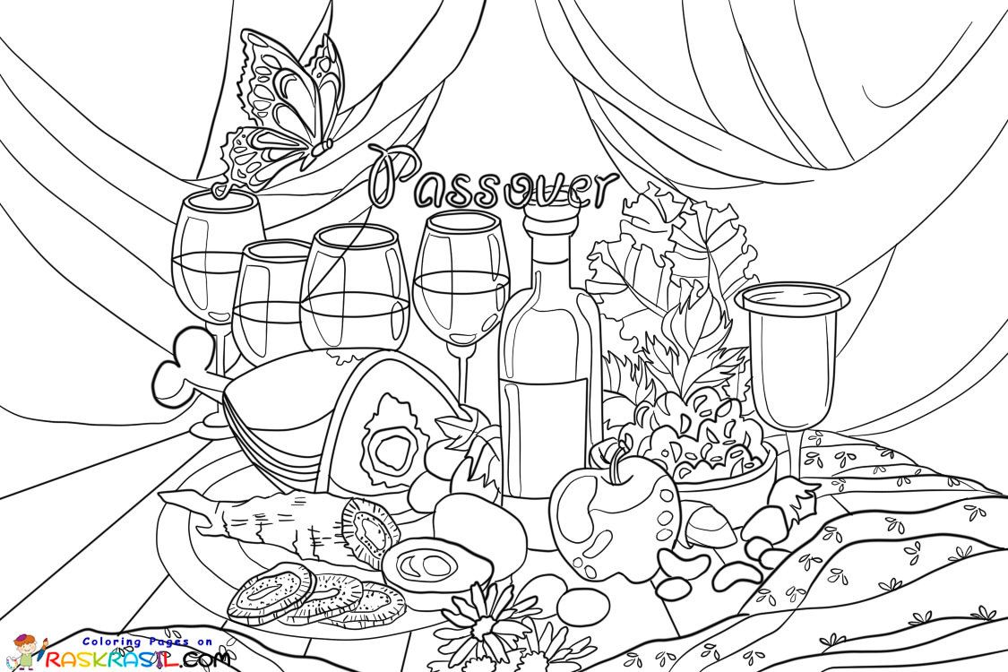 Passover Coloring Pages
