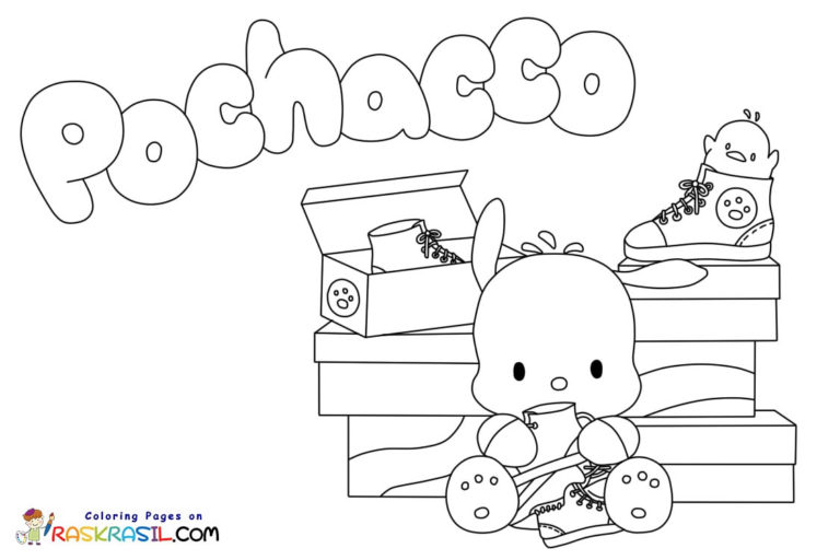 Pochacco Coloring Pages