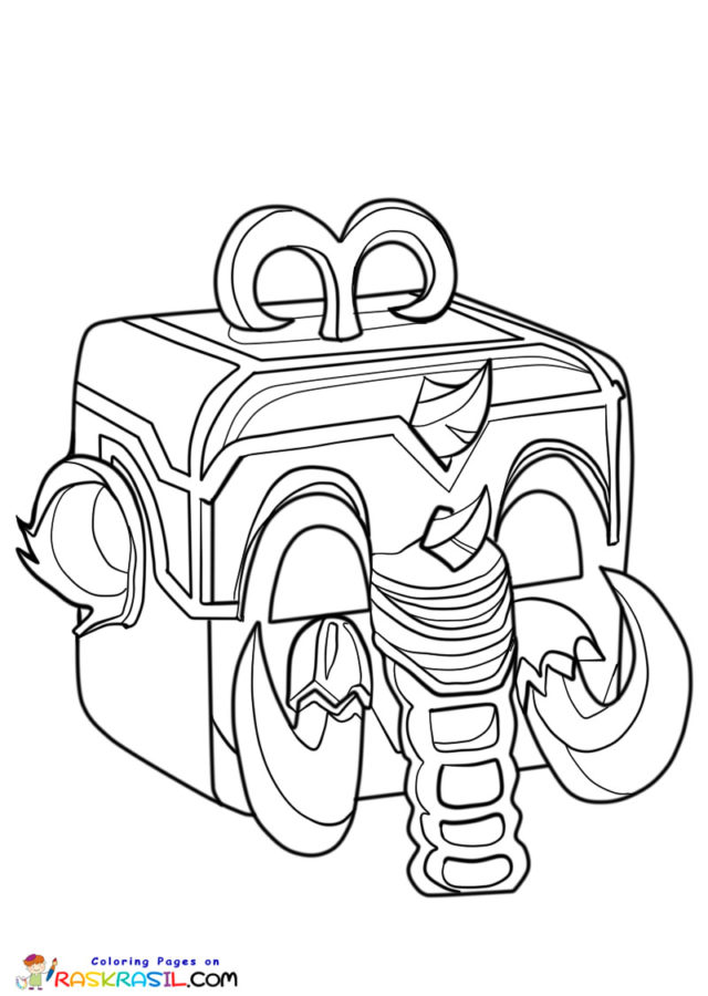 Blox Fruits Coloring Pages